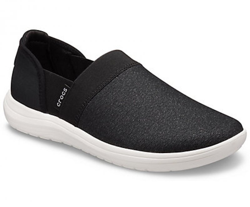 Women’s Crocs™ Reviva Slip-On / Black White
